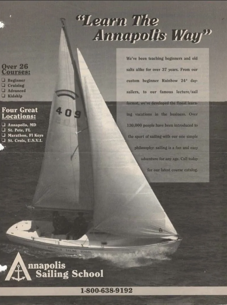 Become a Sailor in One Weekend - Annapolis Sailing School